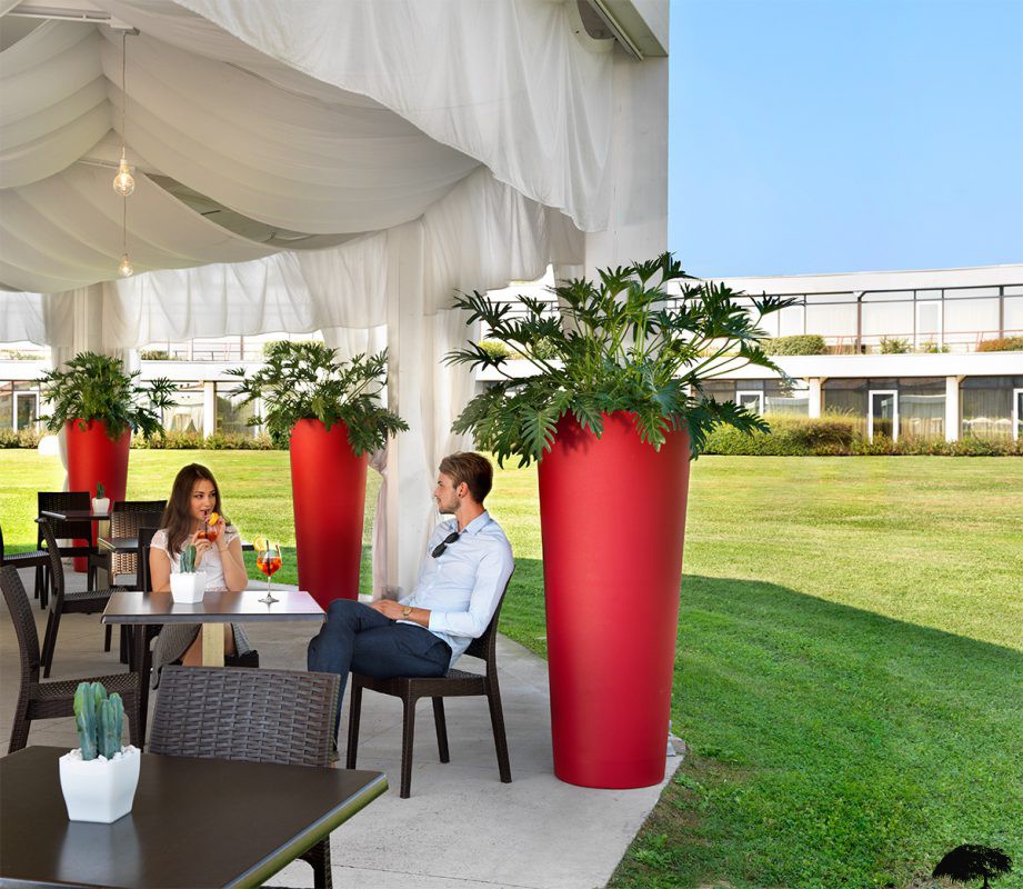 CACHE-POT GENESIS ROND | Pépinière du Coteau